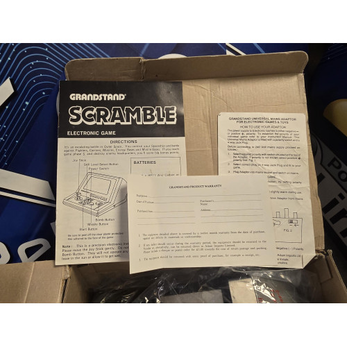 Original 1980's Grandstand Scramble Tabletop Arcade Game